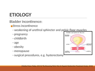 Urinary incontinence and its Treatment (1) - Copy.pptx | Free Download