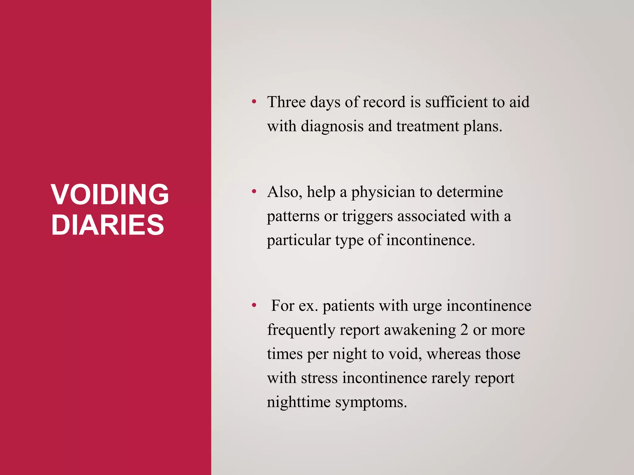 Urinary incontinence in elderly | PPTX
