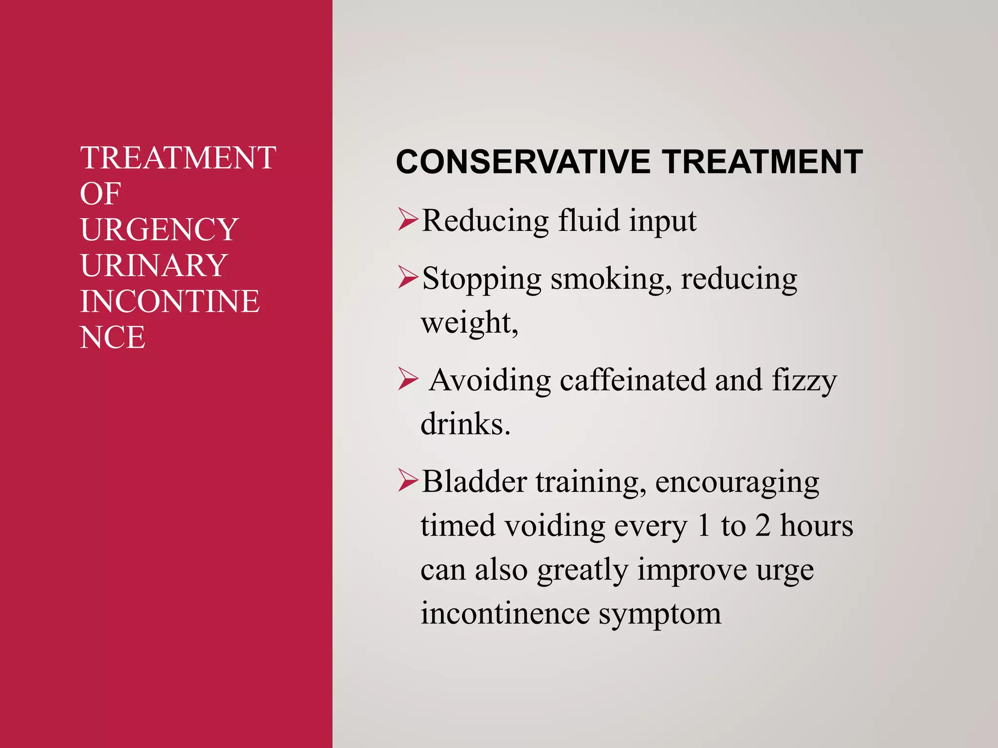 Urinary incontinence in elderly | PPTX