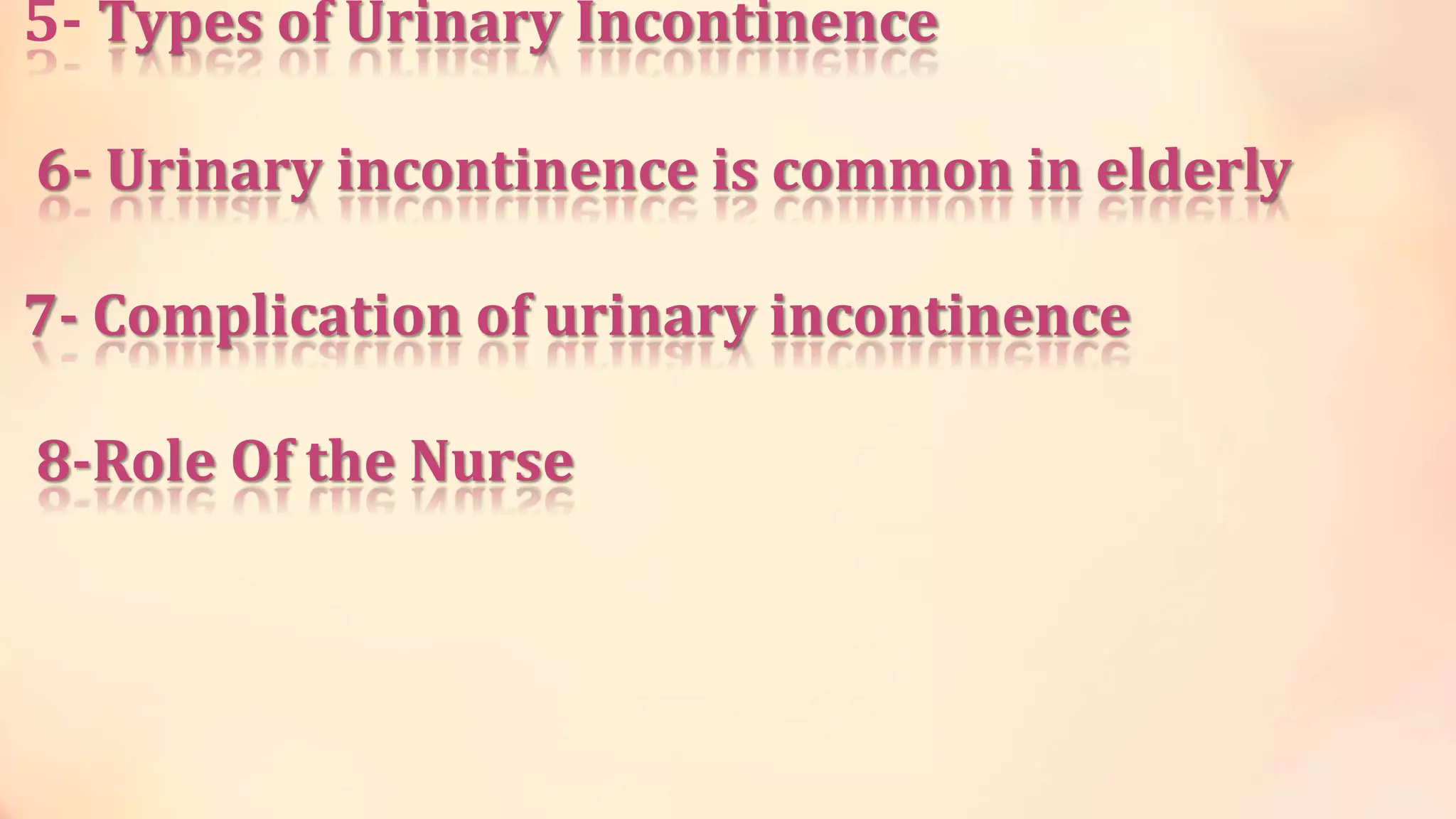 urinary incontinence in elderly.pptx
