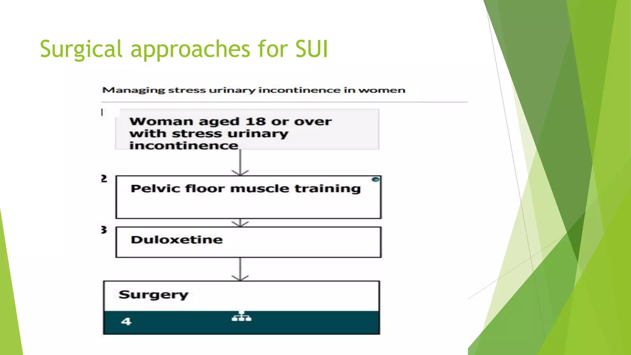 Urinary incontinence in woman | PPTX