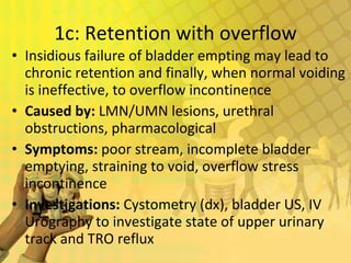 Urinary Incontinence | PPT