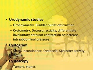 Urinary Incontinence | PPT