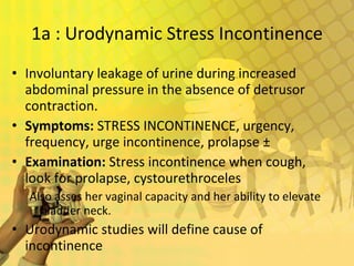 Urinary Incontinence | PPT