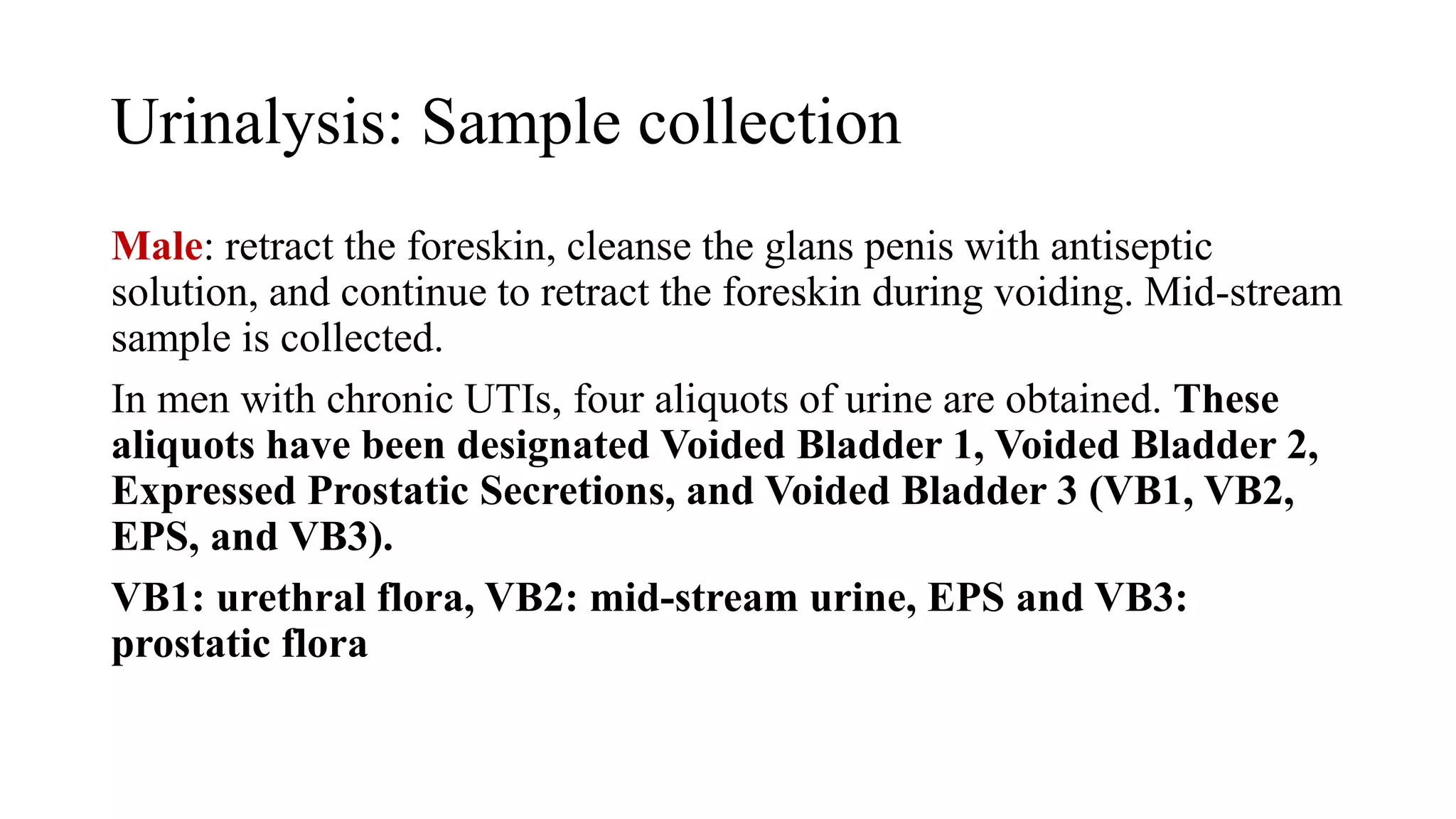 Urinary investigations | PPTX