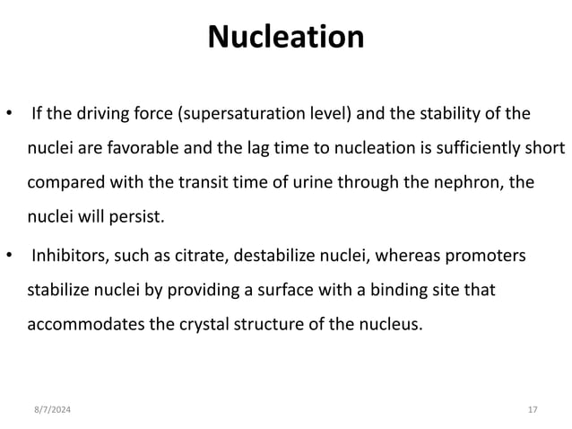 urinary lithiasis etiology , pathogenesis, types of urinary lithiasis .pptx