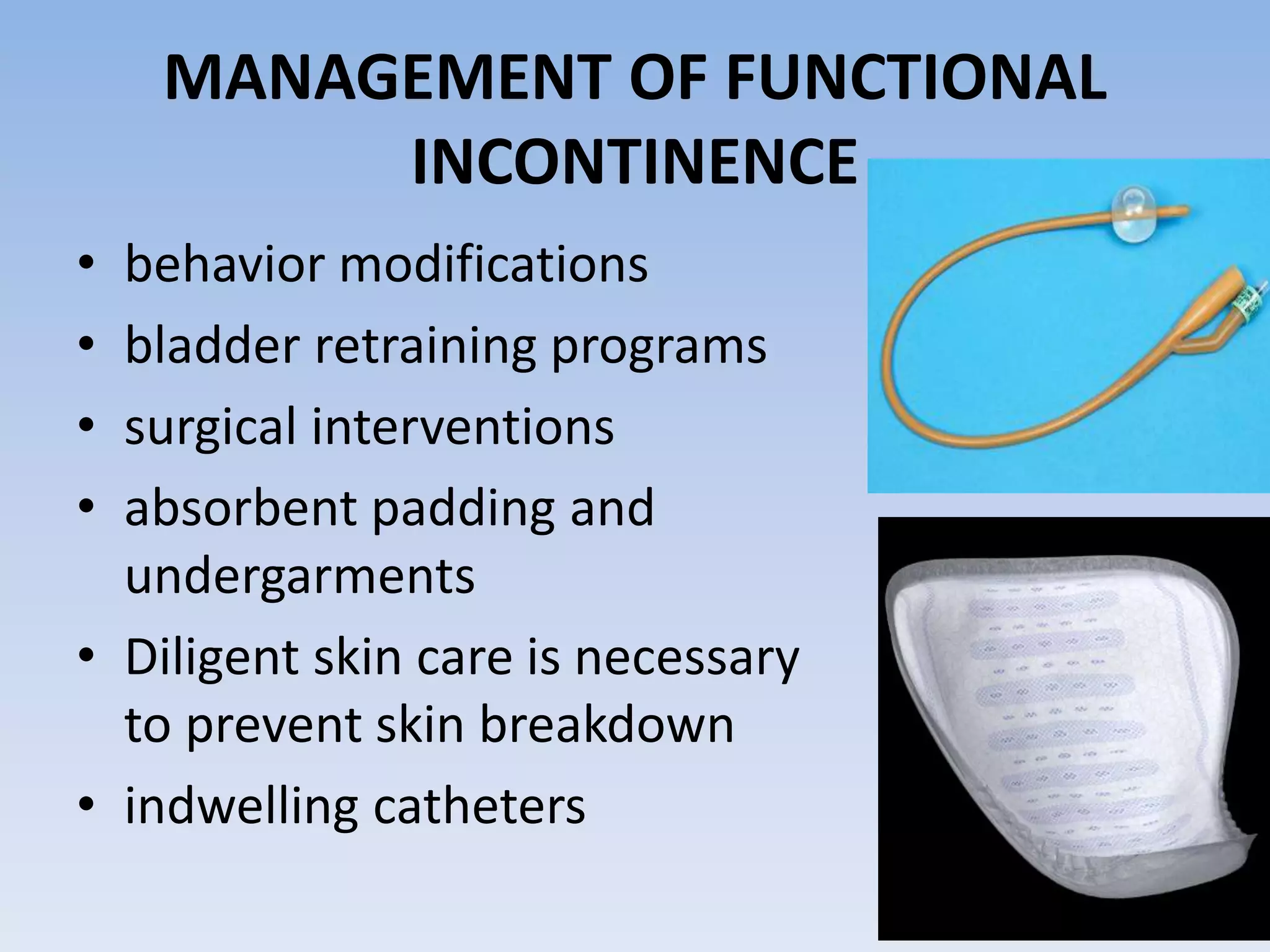 Urinary retention and incontinence | PPTX