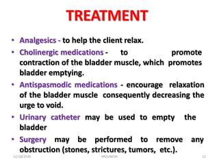 Urinary retention and incontinence | PPTX | Sexual Conditions | Sexual ...