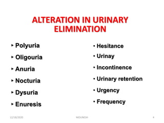 Urinary retention and incontinence | PPTX