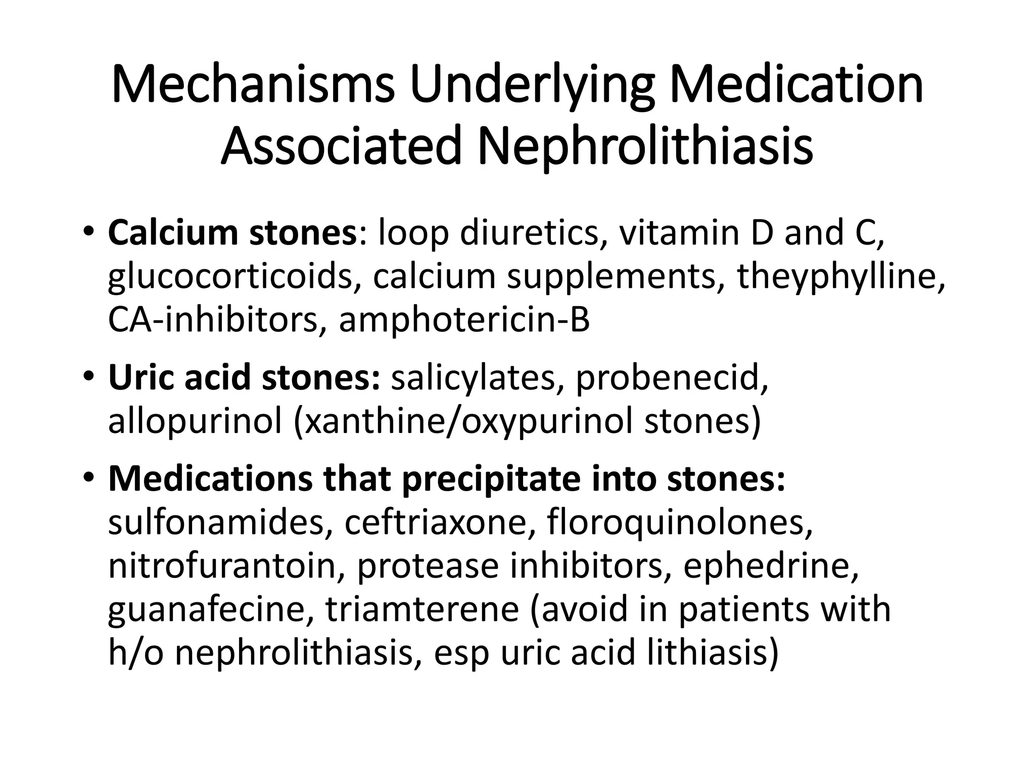 Urinary stone disease | PPTX