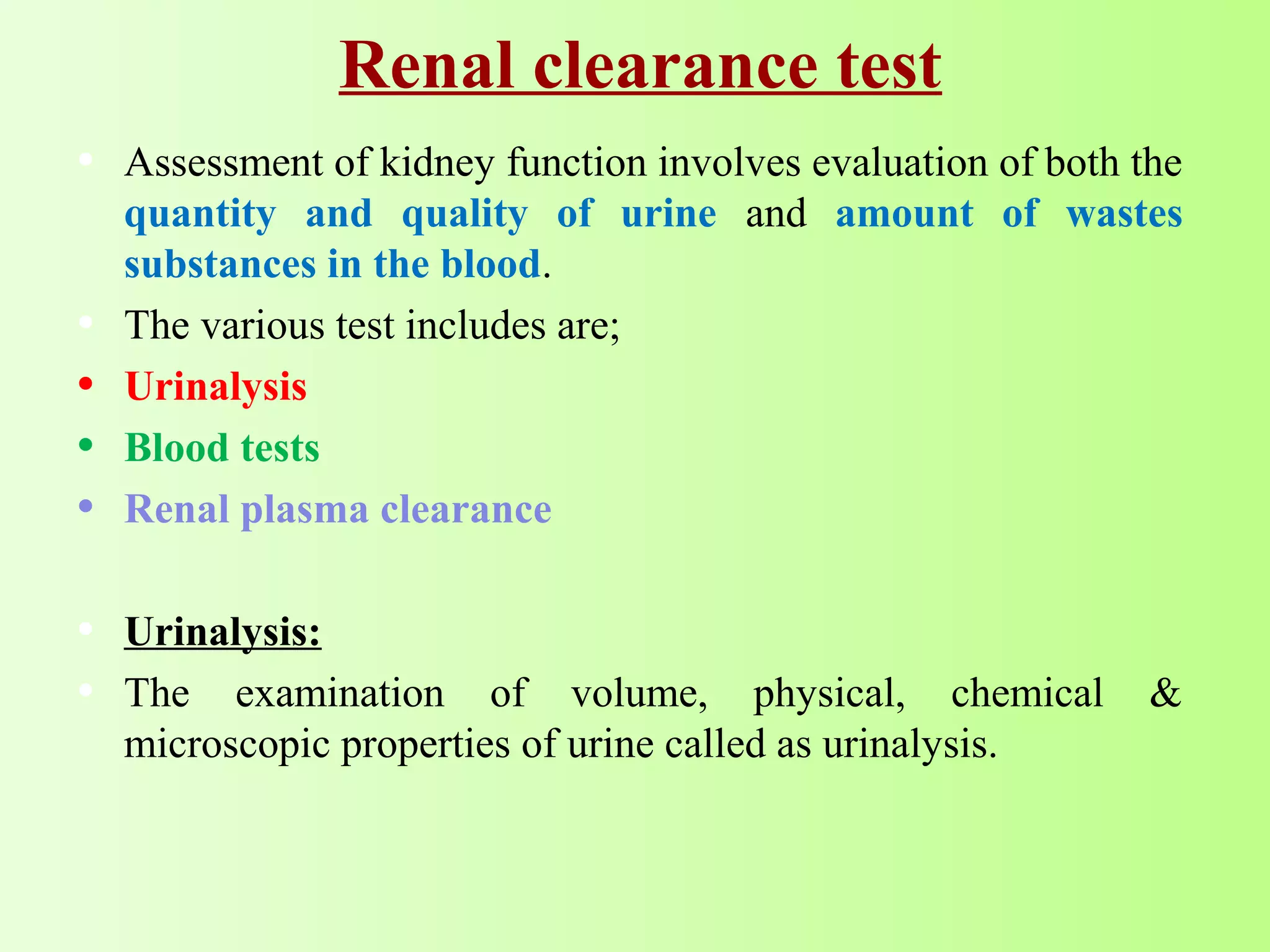 Urinary system | PPT