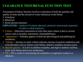 urinary system human anatomy and physiology | PPTX