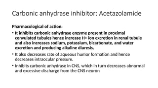 Urinary system diuretics for bsc nursing | PPTX