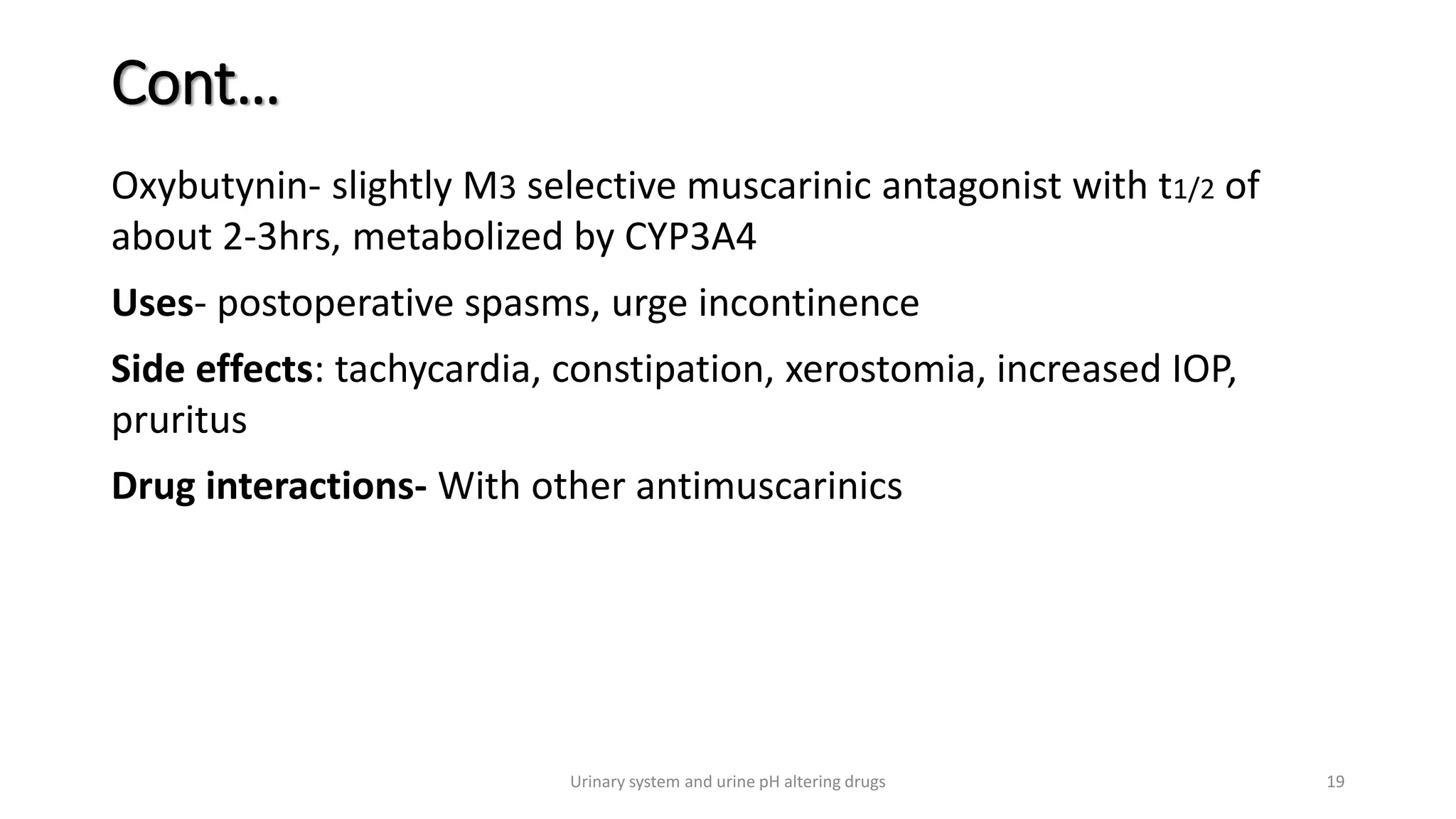 urinary system drugs and urine pH altering drugs-1.pptx