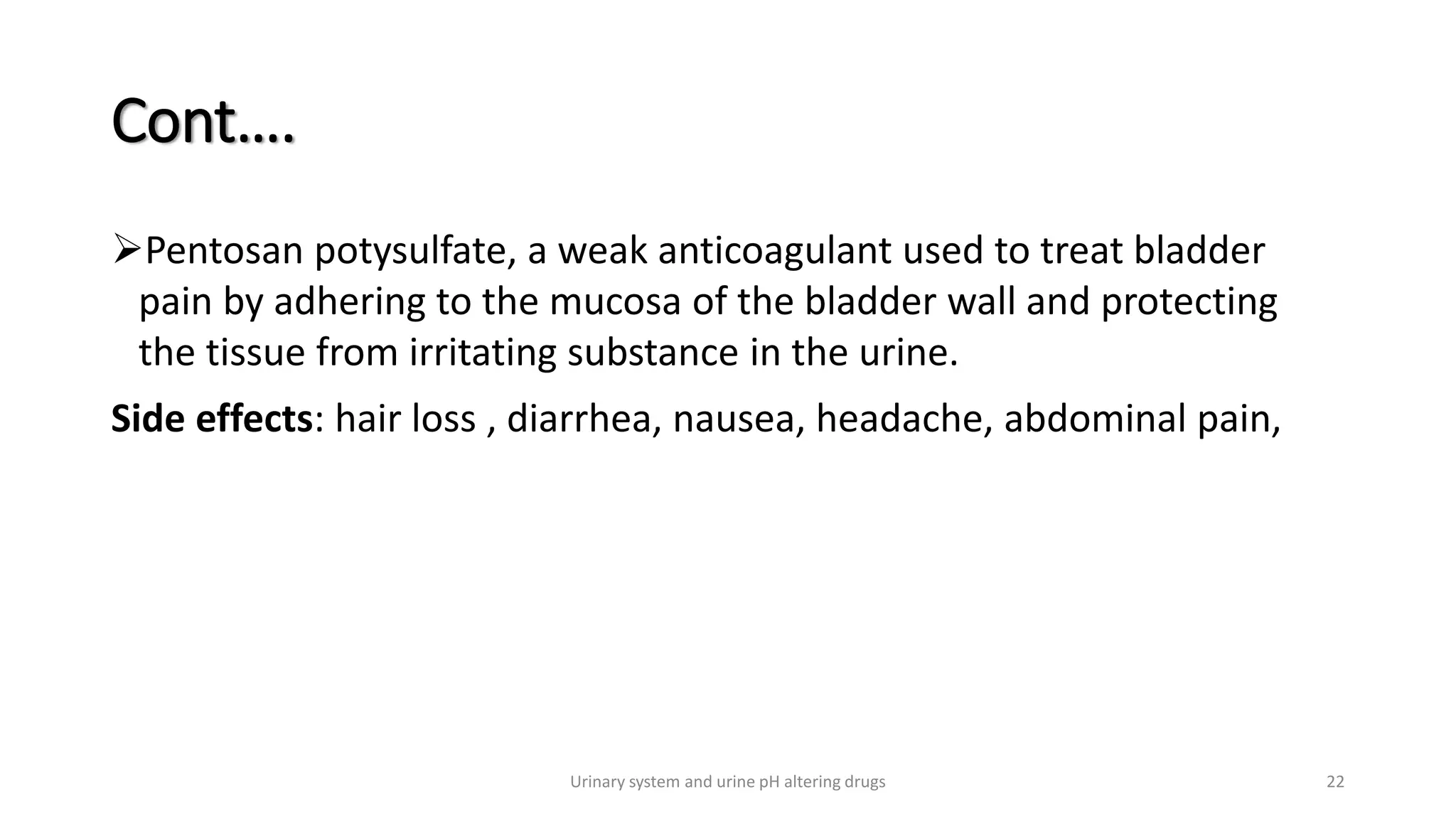 urinary system drugs and urine pH altering drugs-1.pptx