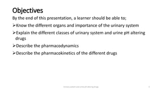 urinary system drugs and urine pH altering drugs-1.pptx