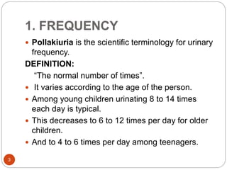 Urinary system (us) examination | PPTX