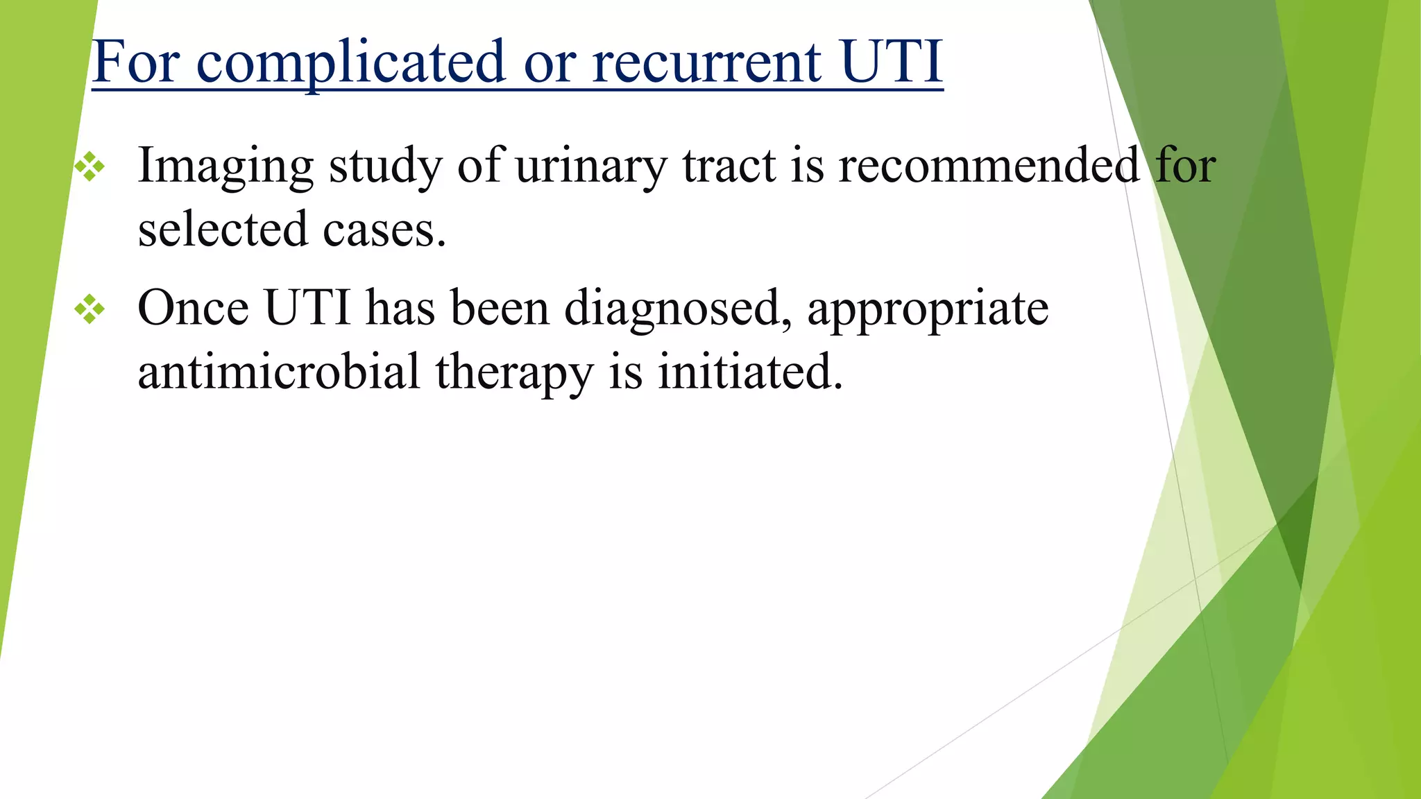 Urinary tarct infection | PPTX