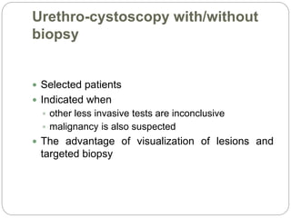 Urinary tuberculosis : Indian guidelines | PPTX