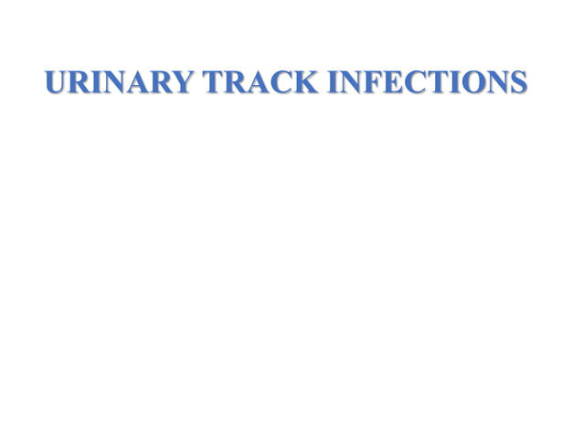 urinary track infection etiology ,cystitis,acute chronic pyelonephritis ...
