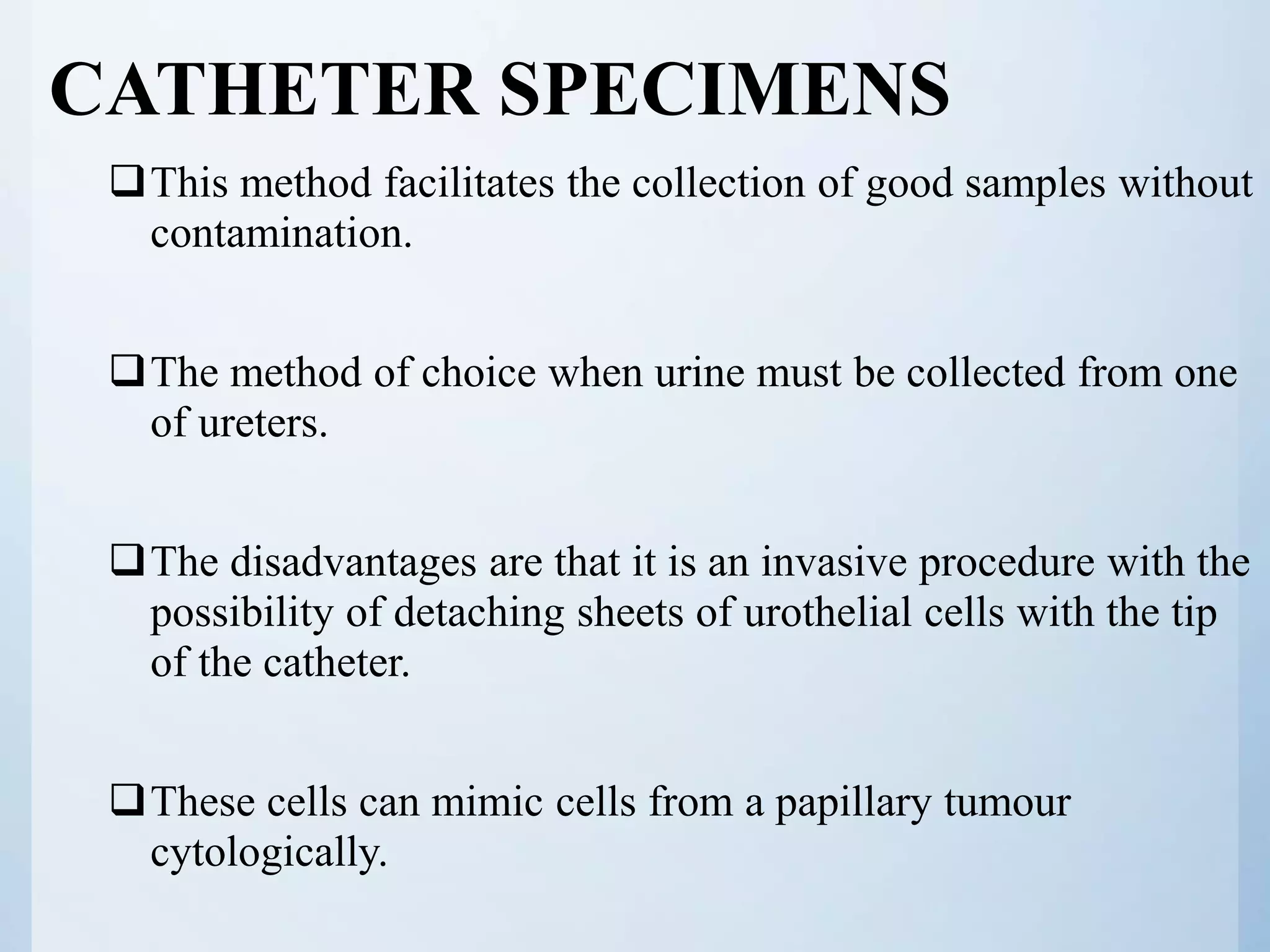 cytology of urinary tract | PPTX
