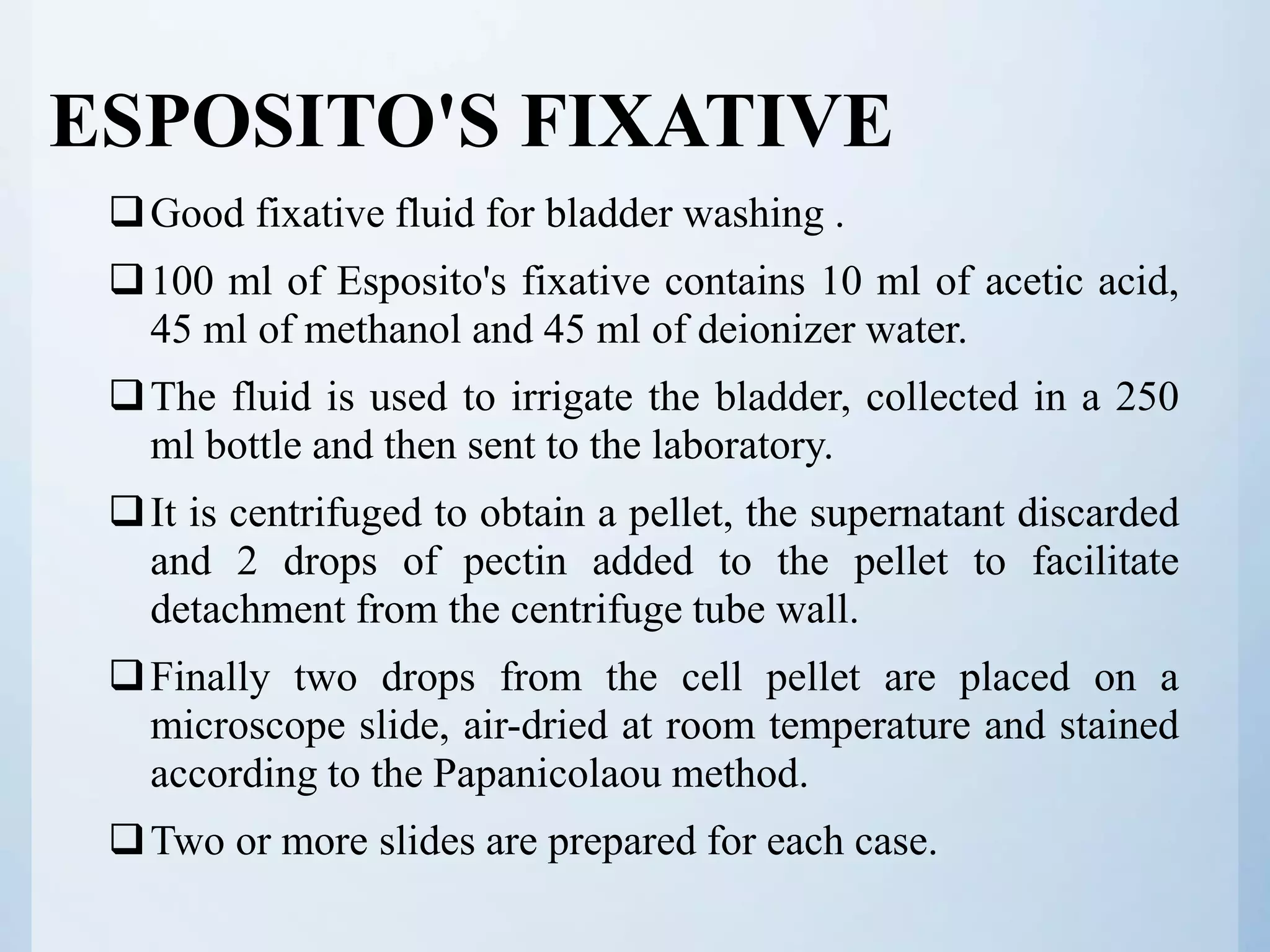 cytology of urinary tract | PPTX