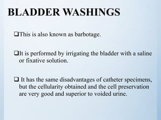 cytology of urinary tract | PPTX