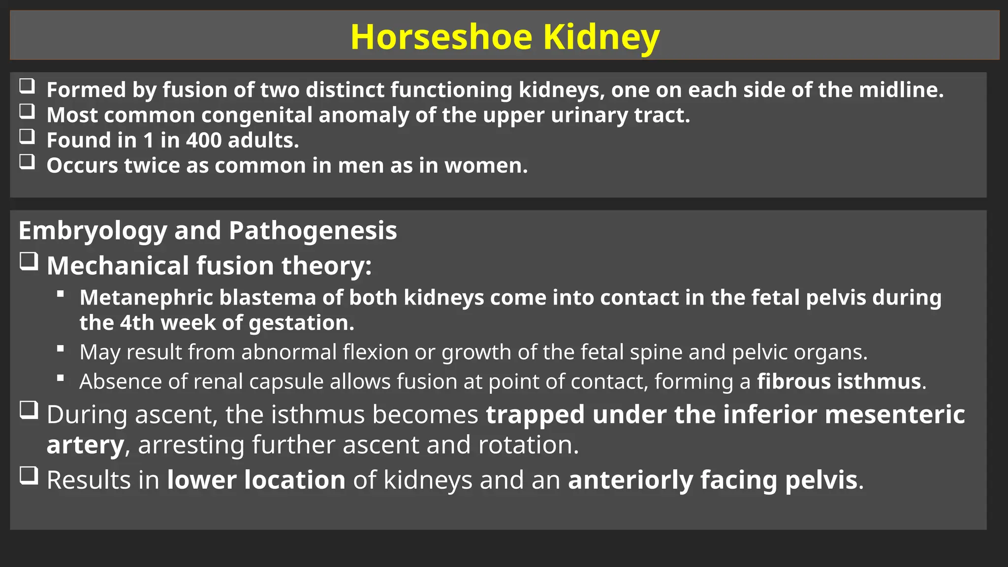 Anatomy of Urinary Tract and Congenital Anomalies – A Radiology ...