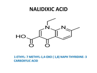 Urinary tract anti infective agents | PPTX