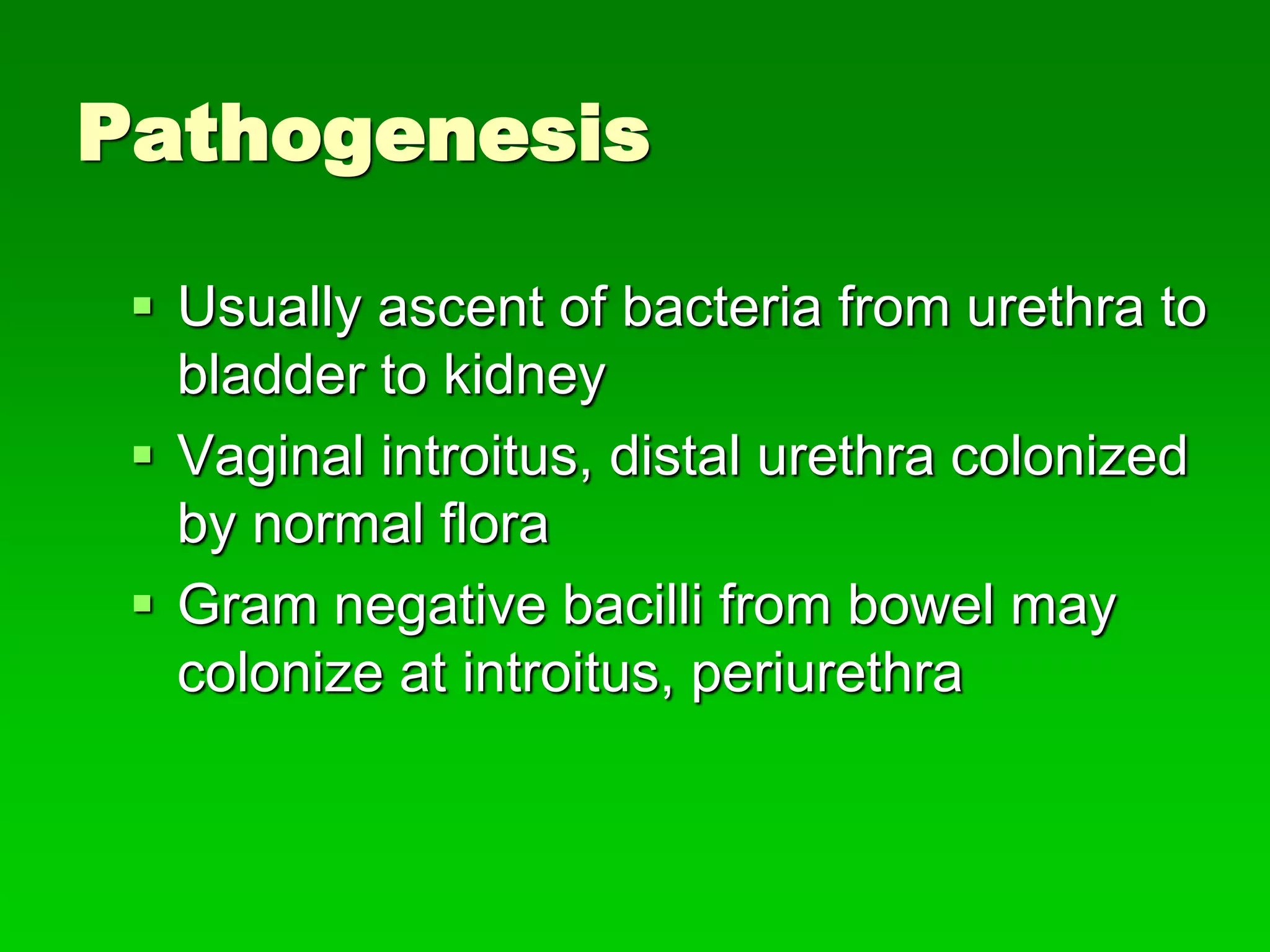 Urinary tract disorders | PPT