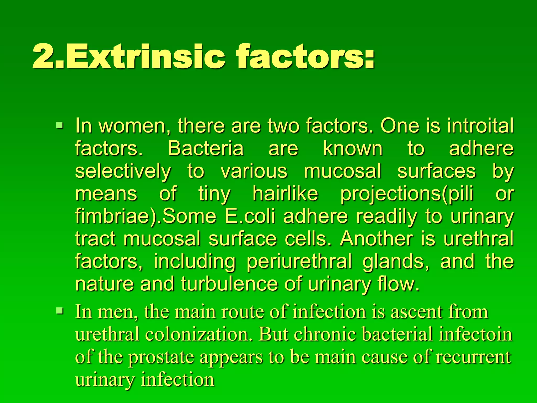 Urinary tract disorders | PPT