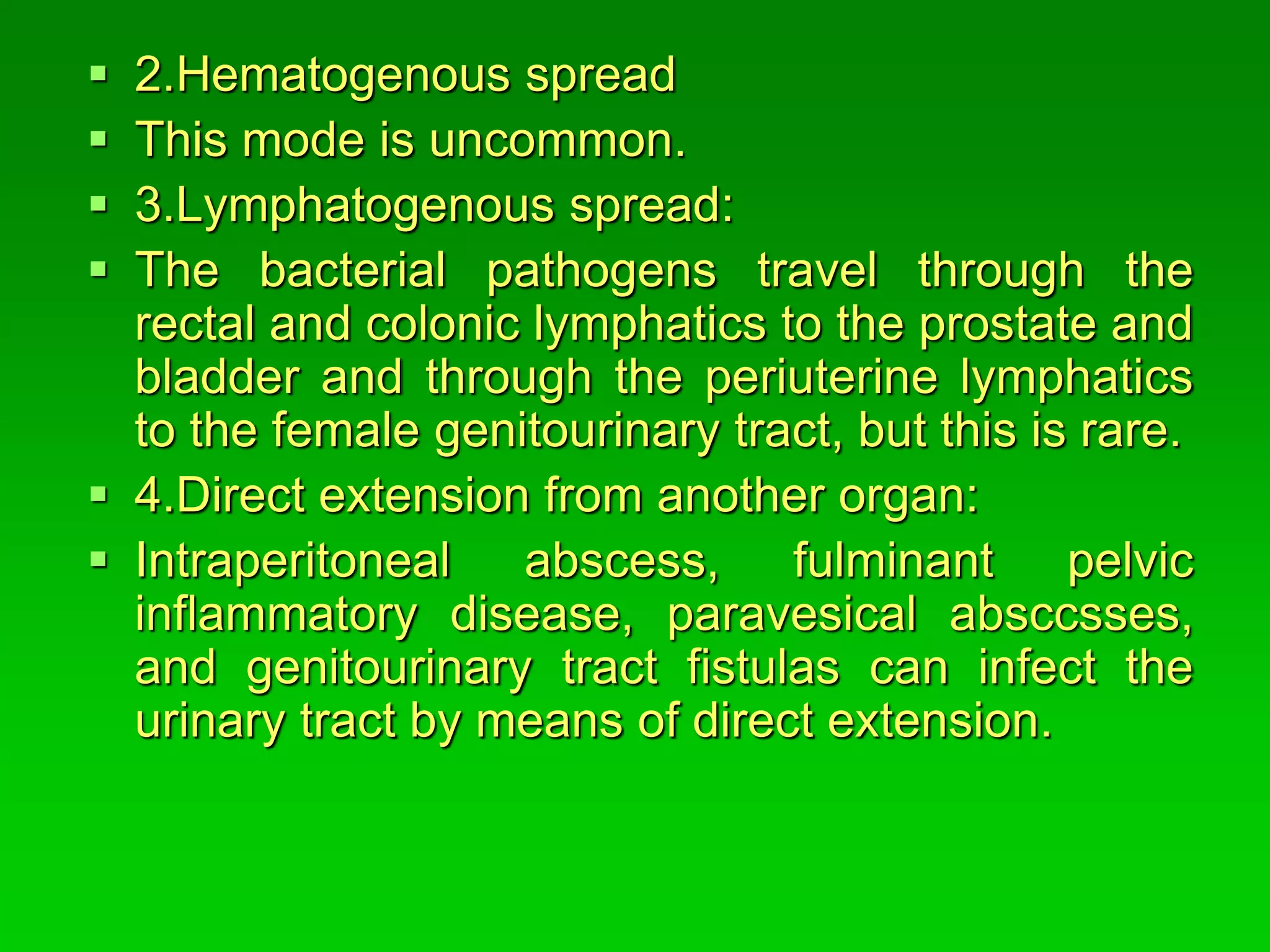 Urinary tract disorders | PPT