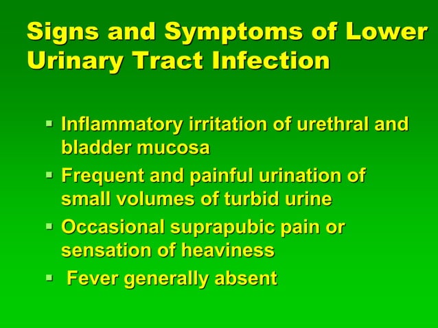 Urinary tract disorders | PPT
