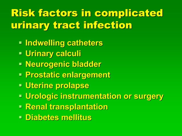Urinary tract disorders | PPT