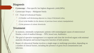 Urinary Tract Fistulas -(VVF) Etiology, Diagnosis, Management | PDF