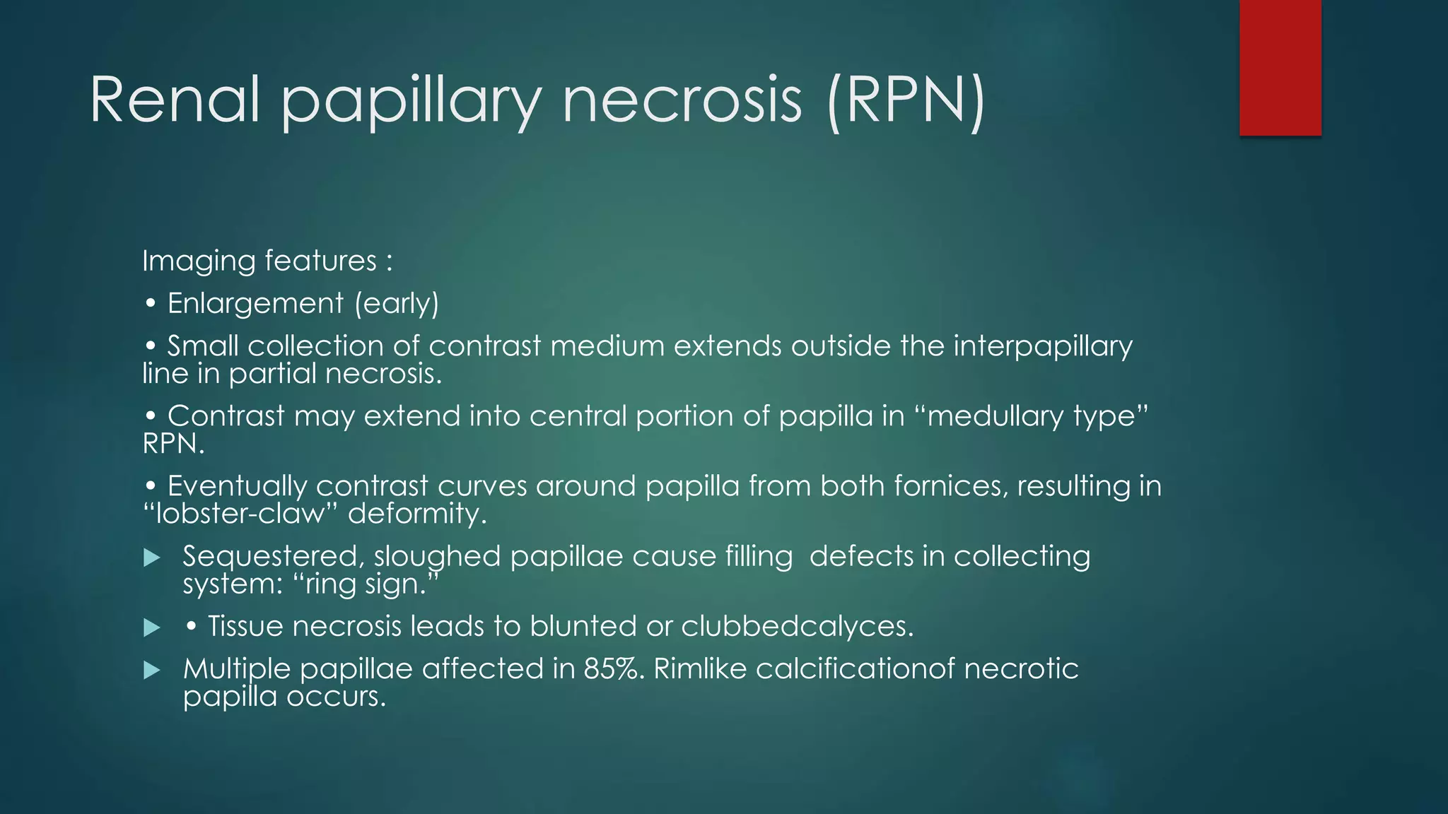 Urinary tract imaging and pathology | PPTX