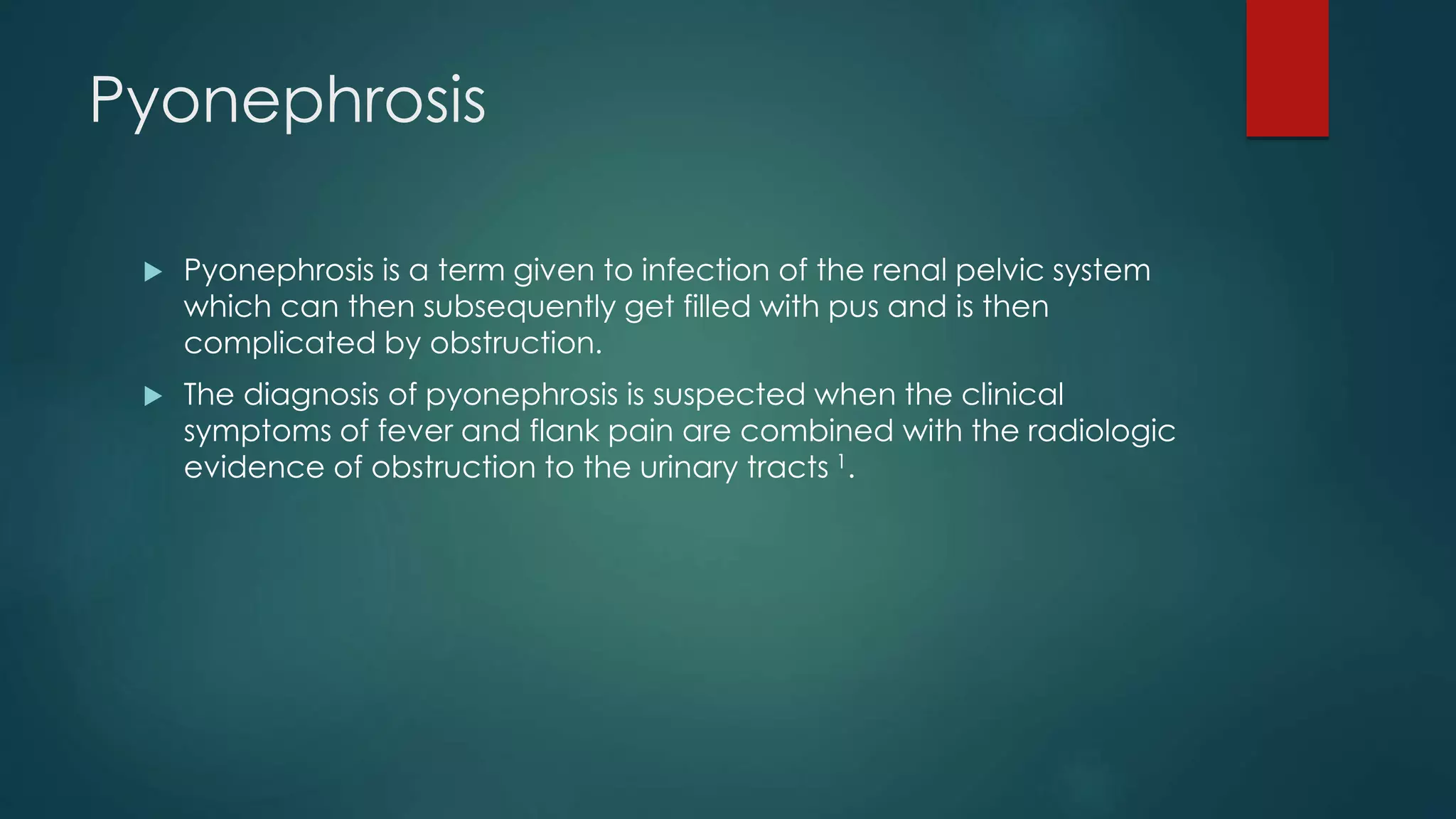 Urinary tract imaging and pathology | PPTX