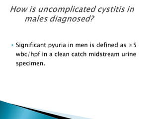 Urinary tract infection | PPT