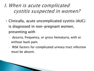 Urinary tract infection | PPT