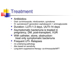 Urinary tract infection | PPT