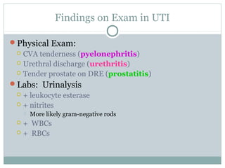Urinary tract infection | PPT