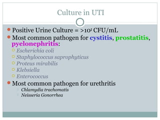 Urinary tract infection | PPT