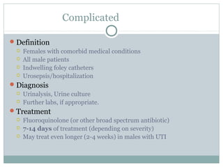 Urinary tract infection | PPT