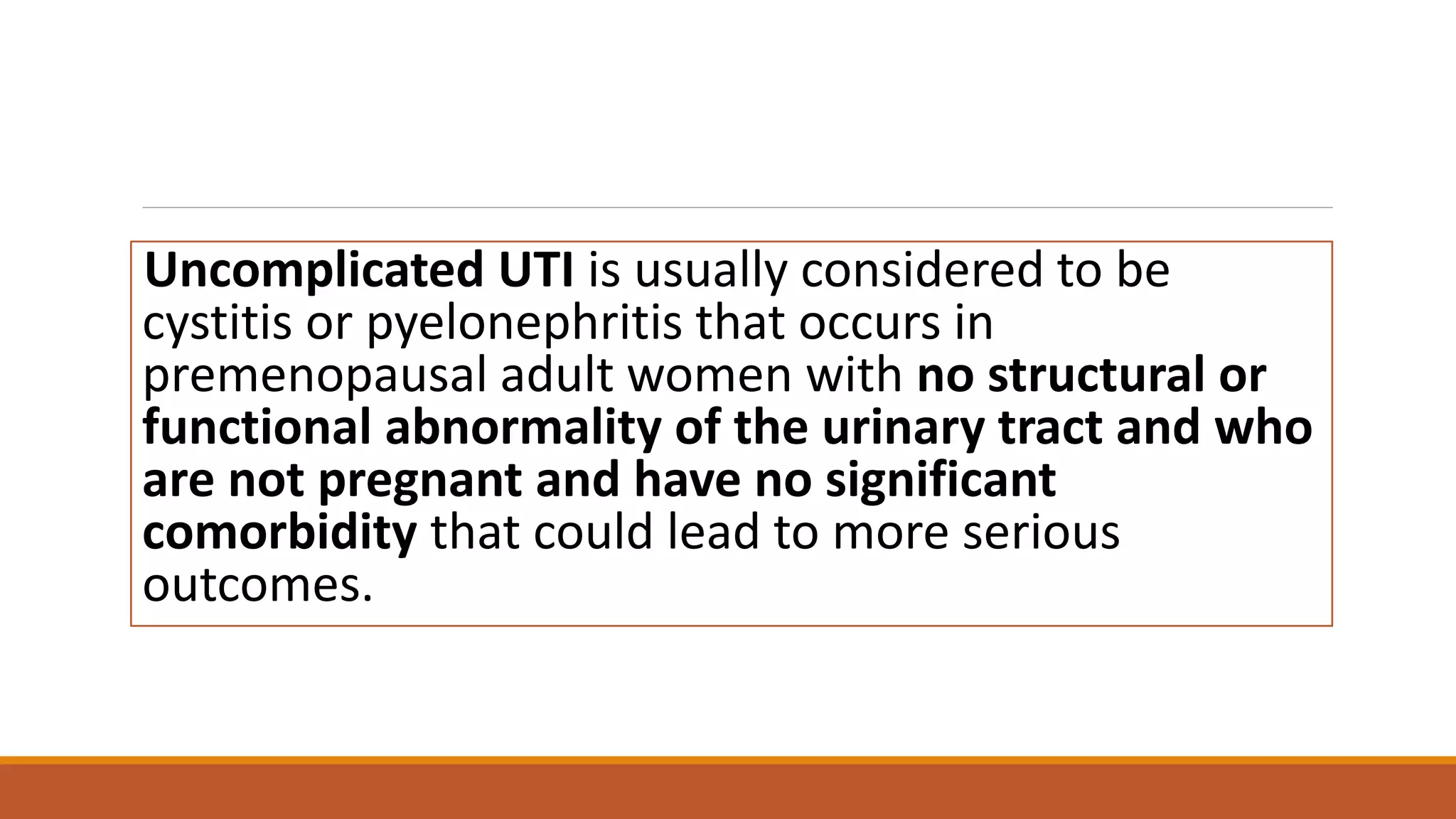 Urinary tract infection | PPTX