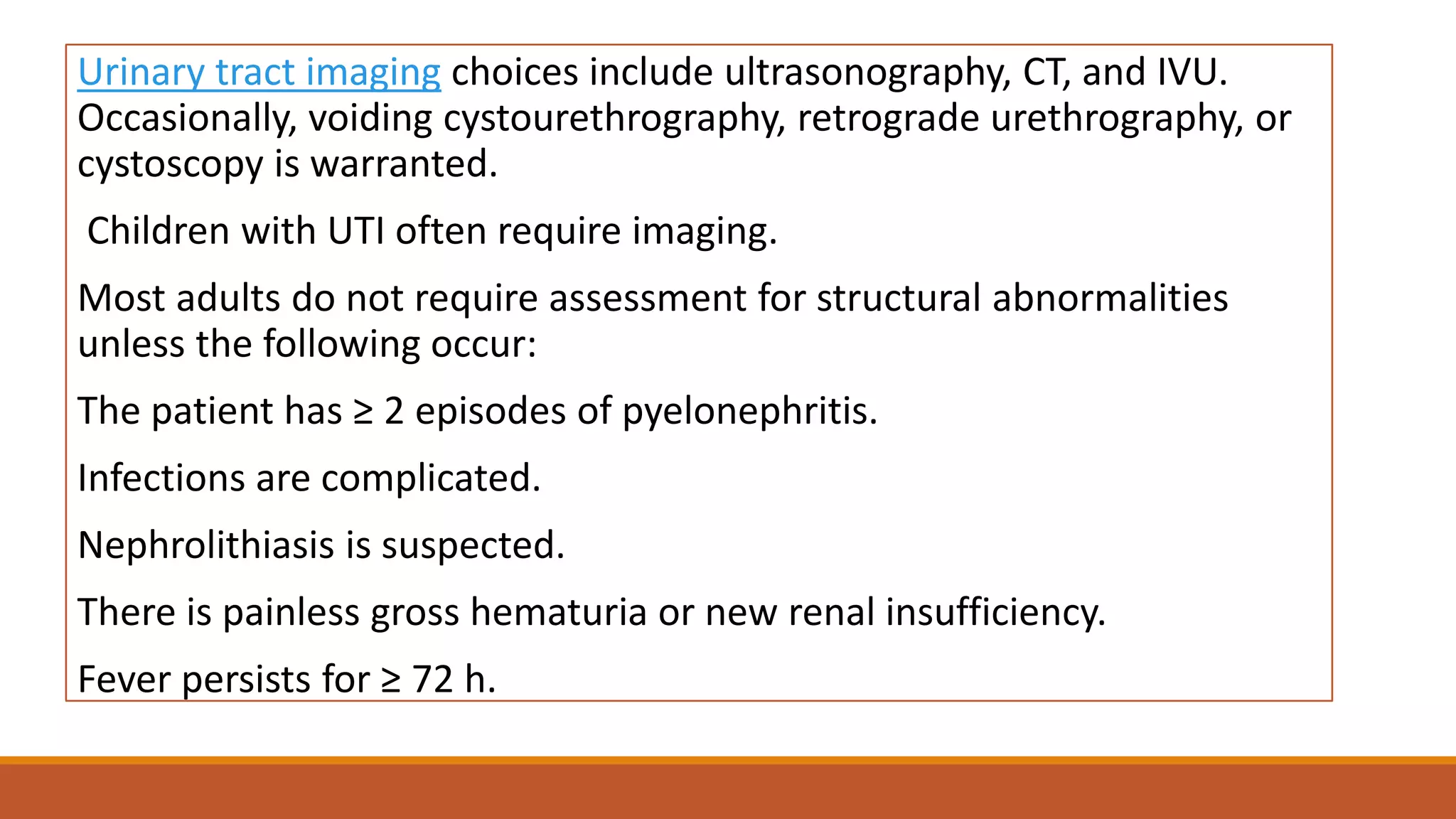 Urinary tract infection | PPTX