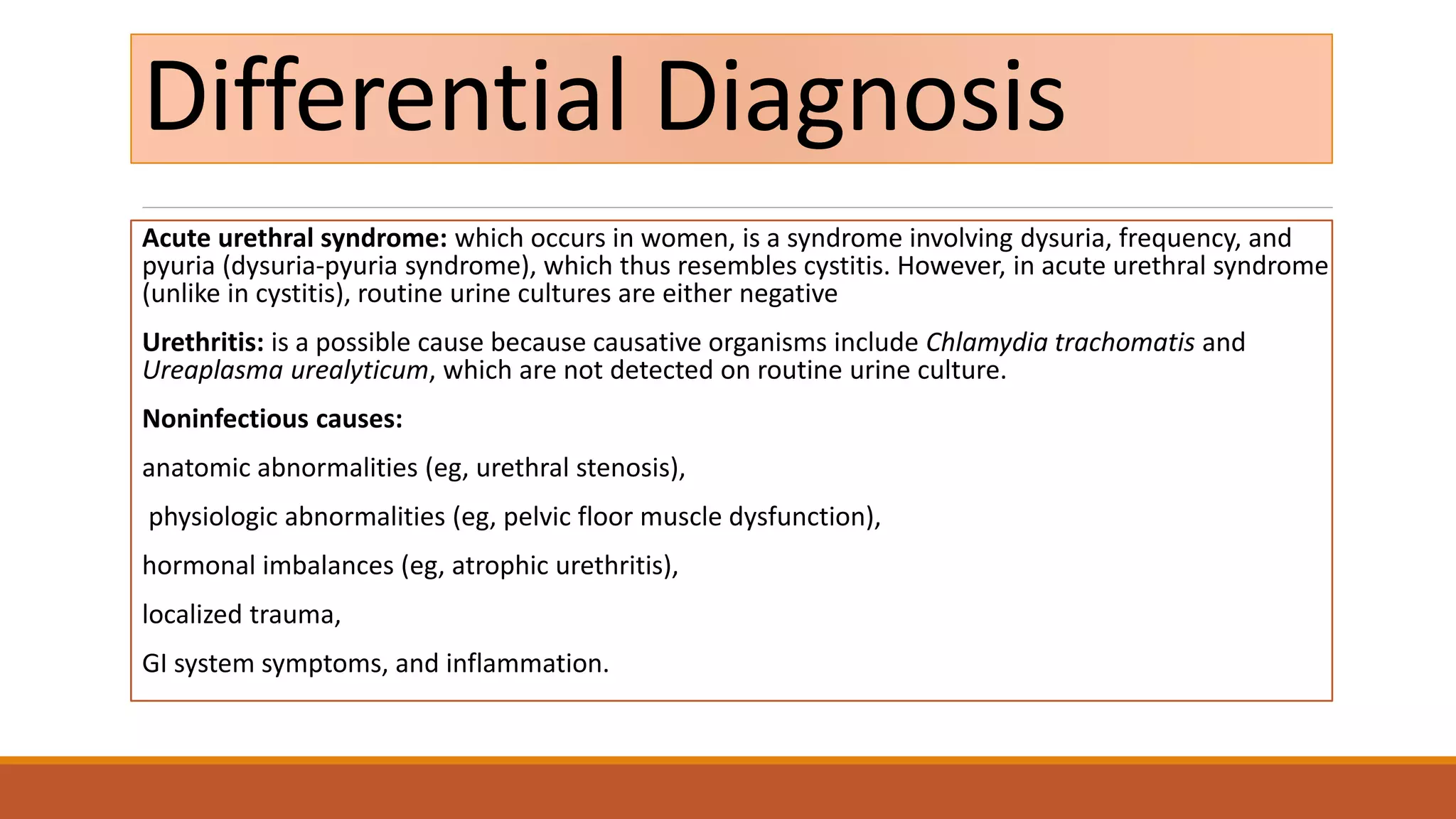 Urinary tract infection | PPTX