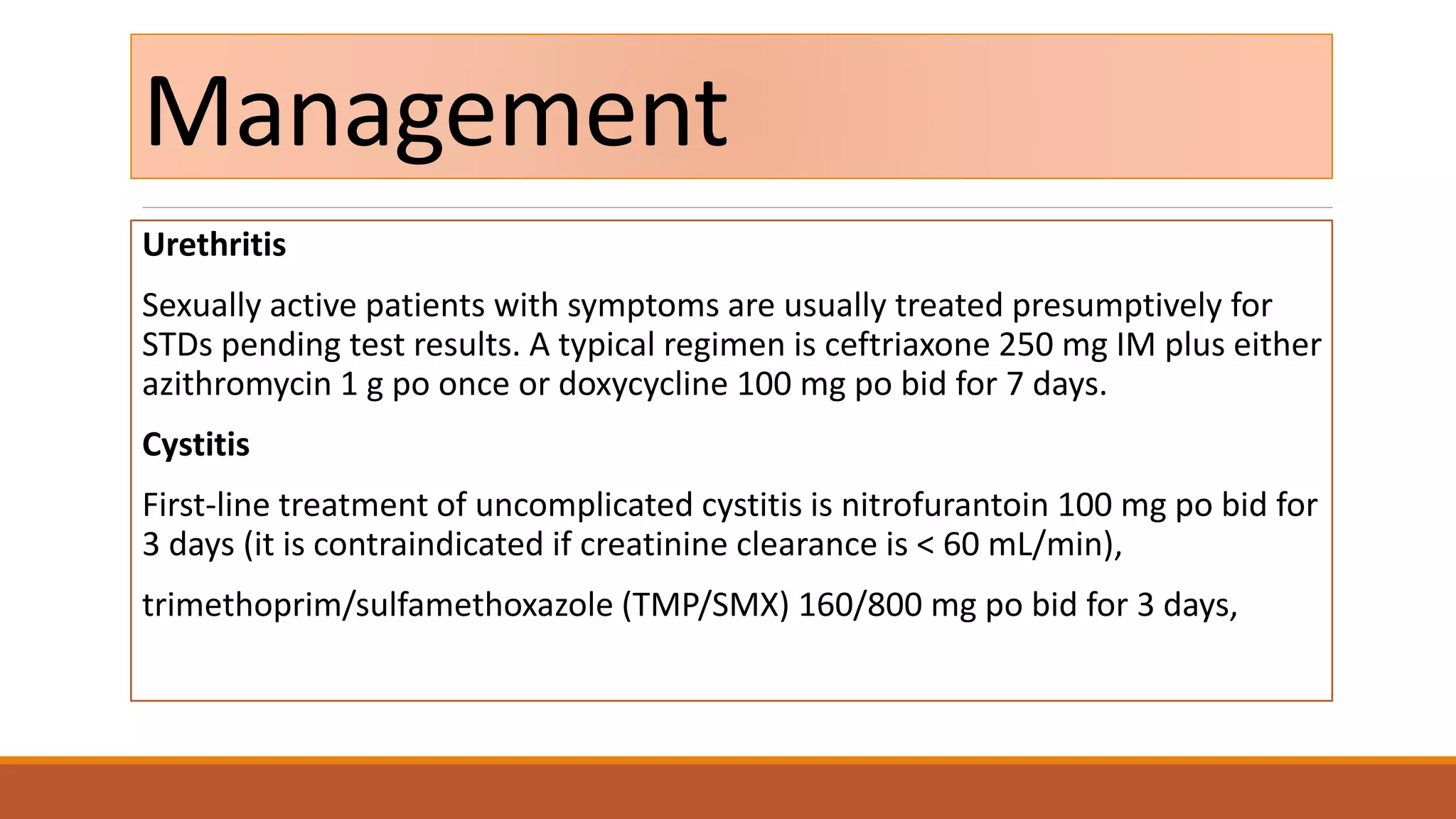 Urinary tract infection | PPTX