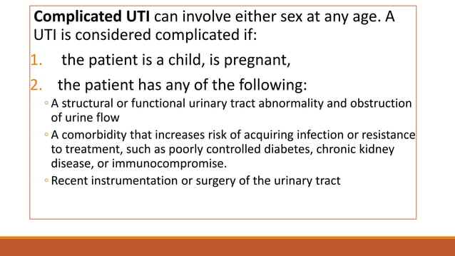 Urinary tract infection | PPTX