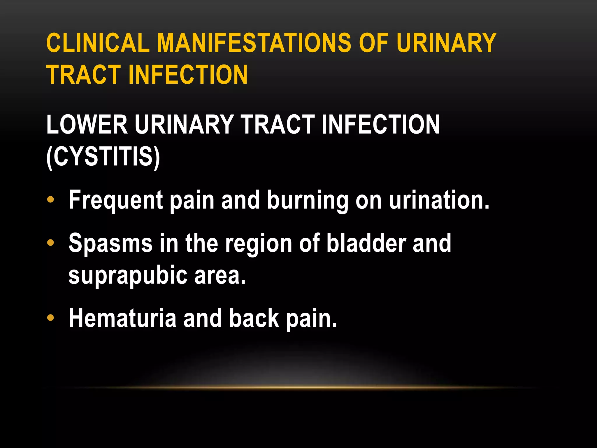 Urinary tract infection | PPTX