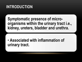 Urinary tract infection | PPTX